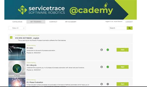Servicetrace A Salesforce Company On Linkedin Automation Rpa Xceleratorone Elearning Rpa