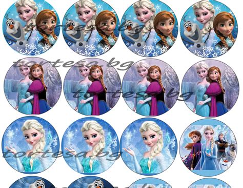 Елза и Ана Замръзналото кралство принтове върху фонданова хартия А4 Каталог Tortesa Bg