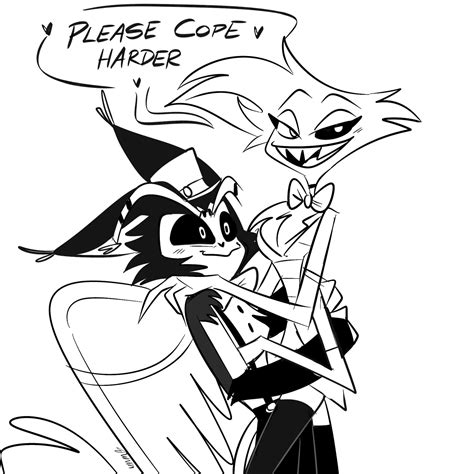 Pov You Dont Want Huskerdust To Happen Fanart By Artist Mistmistly Mistmistly Rhazbinhotel