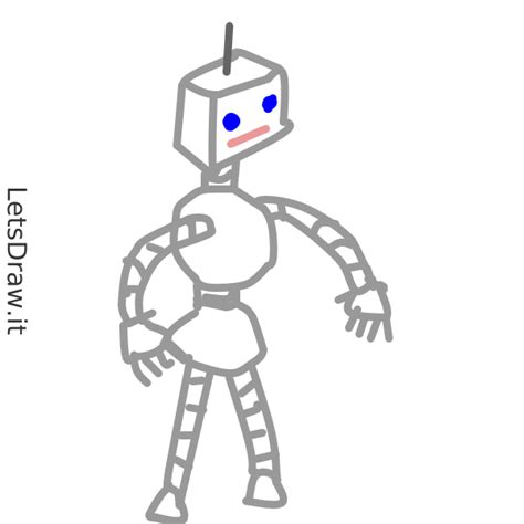 How To Draw Robot 8qojf8w7w Png LetsDrawIt