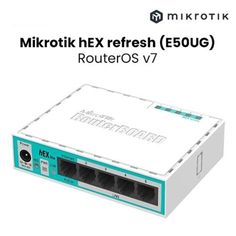 Mikrotik Routerboard Hex Refresh E50ug Infotec Estore