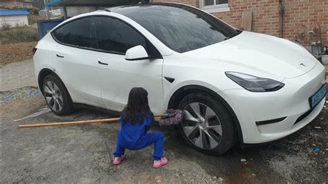 테슬라 세차 Youtube