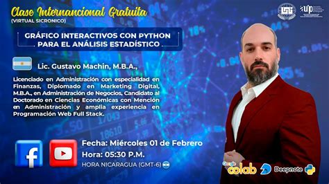 Gráficos Interactivos Con Python Para El Análisis Estadístico Youtube