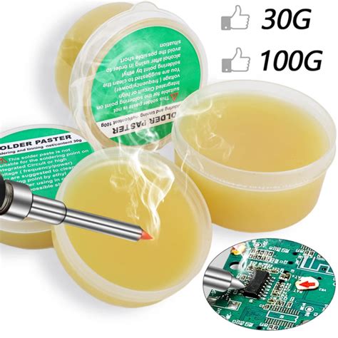 30g 100g Professional Welding Flux Welding Solder Paste Environmentally Friendly Medium
