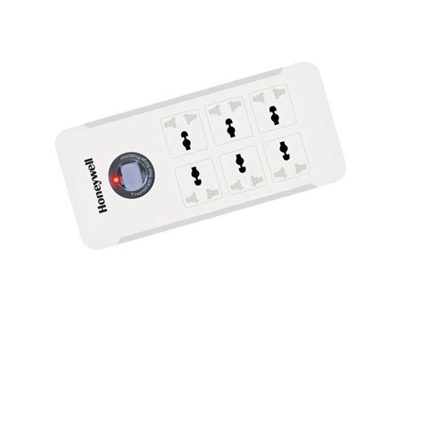 Honeywell Platinum 1 5m 6 Way Universal Surge Protection Power Extension Socket With Bs Plug