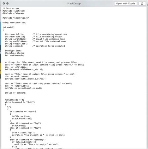 Programming Project Stack And Queue In This Project