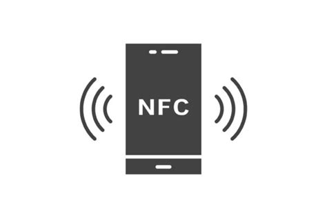 Nfc Glyph Icon Graphic By Iconbunny · Creative Fabrica