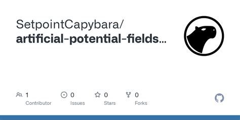 Github Setpointcapybaraartificial Potential Fields Example