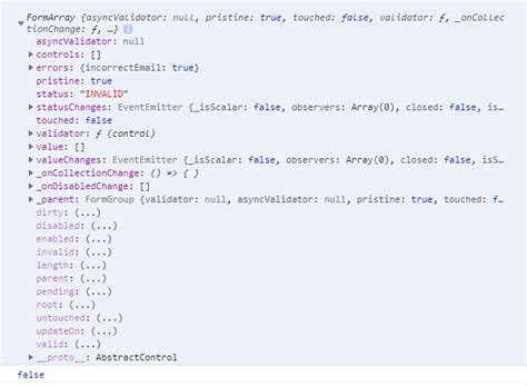 Angular Why Does Haserror Return False Even When The Error Exists For