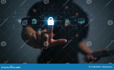 Cyber Security Data Protection Business Technology Privacy Concept