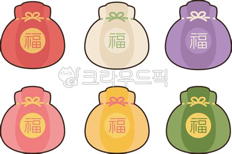 복주머니 복 새해 추석 명절 사진 이미지 일러스트 캘리그라피 예레니작가