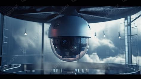 Security System On Cloud Computing Technology A 3d Visualization Powerpoint Background For Free