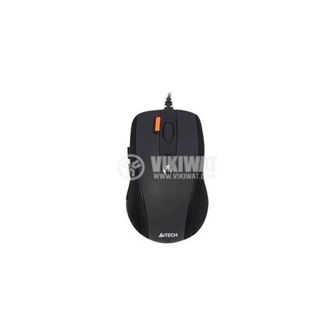 Optical Mouse A4TECH N-70FXS 6 buttons USB black | VIKIWAT