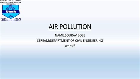 Air Pollution Ppt Copypptx