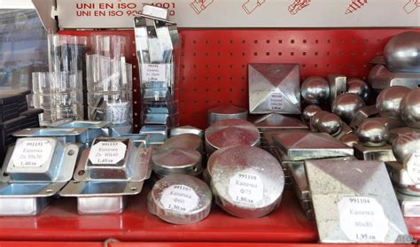 Метални капачки за оградни колове Строителни материали София Метални капачки за оградн