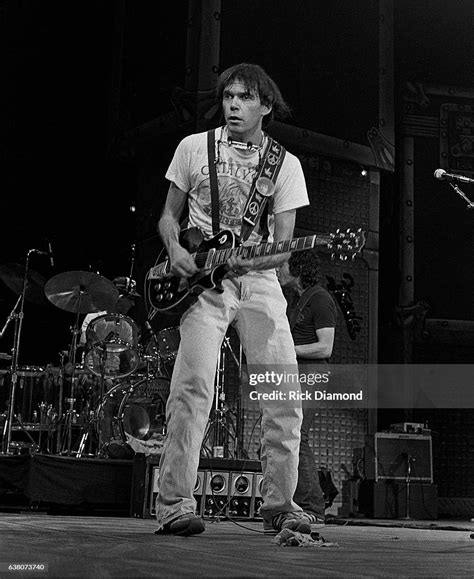 Singersongwriter Neil Young Rust Never Sleeps Tour Stop At The