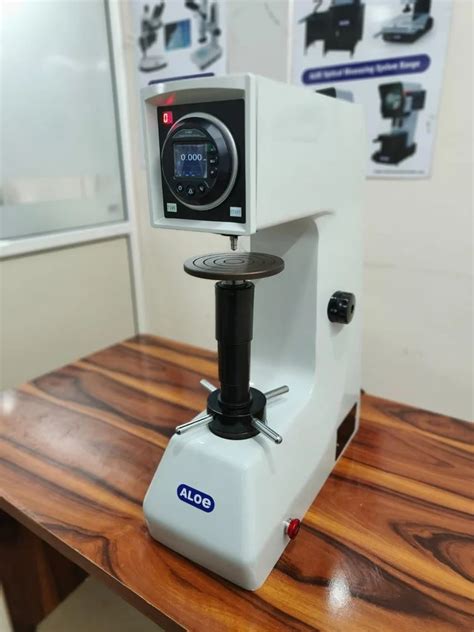 digital rockwell hardness testing machine 430 x 220x 635 mm lxwxh