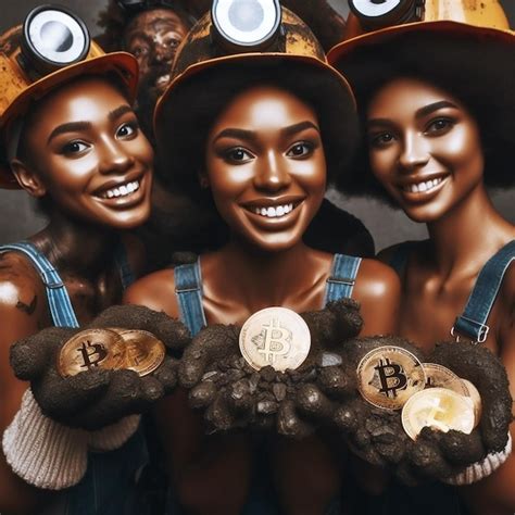 Premium Photo Sexy Bitcoin Mining Mine Coal