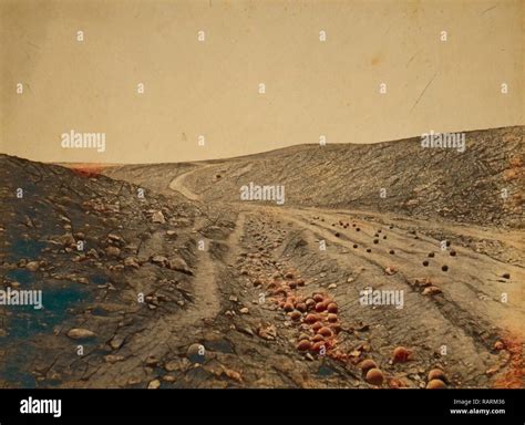 The Valley Of The Shadow Of Death Crimean War 1853 1856 Roger Fenton