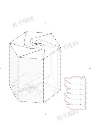 飞机盒展开图设计素材 飞机盒展开图模板设计 海报图片下载 千库网