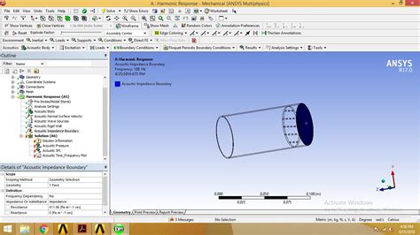 Ansys Workbench Harmonic Response Analysis Tutorials