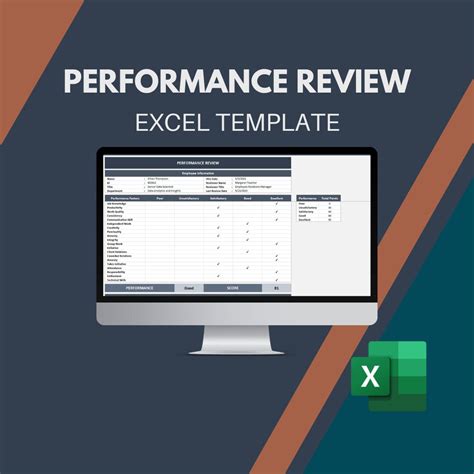 Performance Review Excel Template Employee Evaluation Form Performance Evaluation Tracker