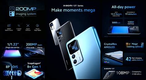 Xiaomi T Series Ra M T Camera Kh Ng L N T I Mp M N H Nh Hz S C Nhanh W Tin T C