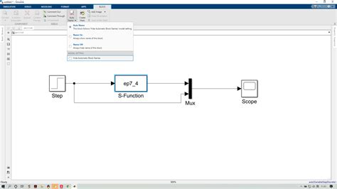 Matlab2020asimulink中模块名字的显示隐藏matlab如何显示模块名称 Csdn博客