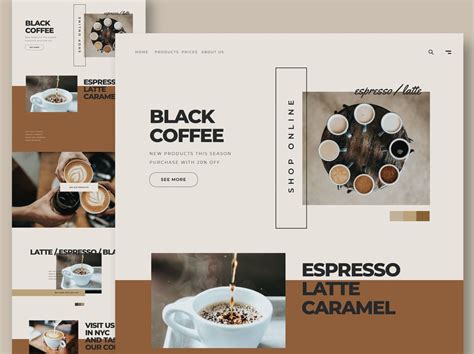 coffee shop and restaurant website cafe website design coffee shop website coffee websites