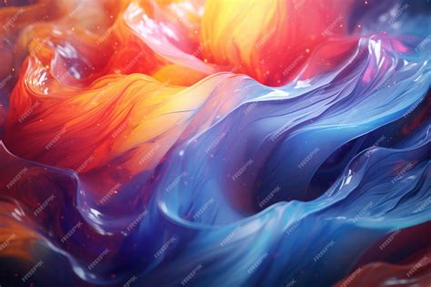 Premium Photo Abstract Representation Of An Emotional Impact Generative Ai