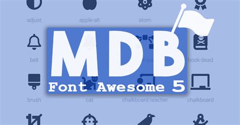 Bootstrap 4 Icons List Free And Amazing Font Awesome Icons Material