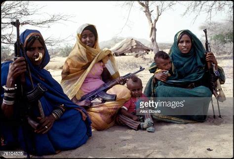 Moslem Fighters Of The Eritrean Peoples Liberation Front With Their