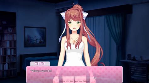 Doki Doki Literature Club A Date With Monika Youtube