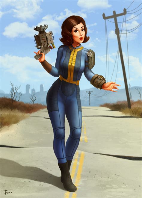 Fabio Alencar Art Pin Up Inspired By Fallout Follow My Work At
