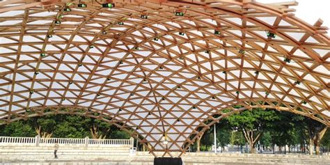 A Bamboo Timber Grid Shell Materialdistrict 1 MaterialDistrict