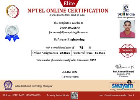 Softwareengineering Nptel Iitkharagpur Continuouslearning Disha