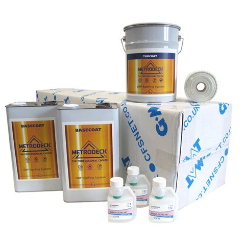 Metrodeck Grp Fibreglass Roofing Kit 450g 7m2