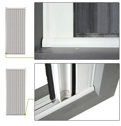 Aluminium Retractable Mosquito Net Roller Insect Screen Window