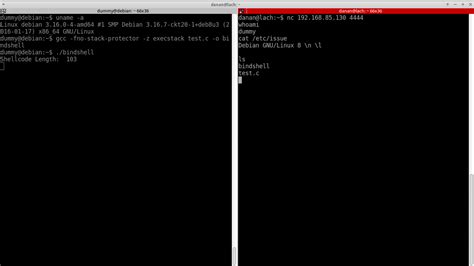 Linux X64 Bind 4444 TCP Shell Bin Sh Null Free Shellcode 103