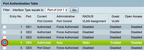 Configure 802 1x Port Authentication Setting On A Switch Cisco