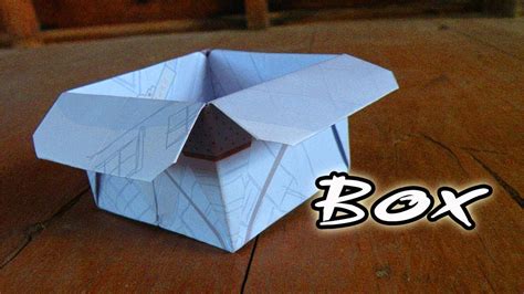 วิธีพับกล่องสี่เหลี่ยมขนาดเล็ก จากกระดาษปกa4 อย่างง่าย Youtube