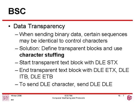 data link protocols specifications to implement data link