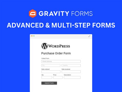 A Multi Step Or Advanced Form In Wordpress With Gravity Forms Upwork