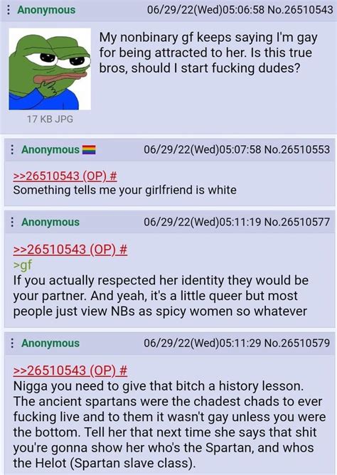 Anon Questions His Sexuality R Greentext Greentext Stories Know Your Meme