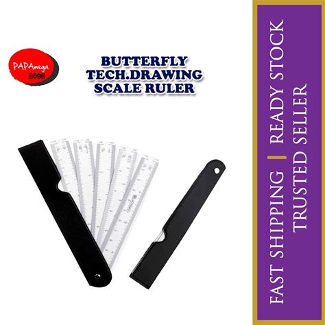Technical Drawing Scale Ruler Shopee Malaysia