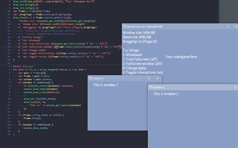 Gameframe X Windows Windows Gameframe By YellowAfterlife