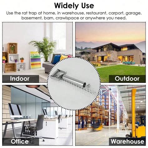 Reusable Mice Rat Mouse Killer Roll Trap Log Rolling Mouse Catcher