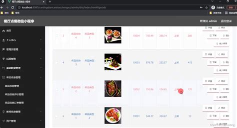 基于SpringBoot Vue uniapp微信小程序的餐厅点餐微信小程序的详细设计和实现 阿里云开发者社区