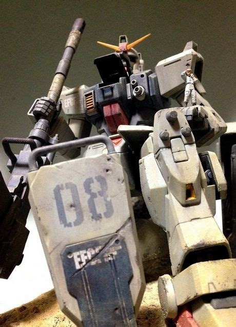 Gundam Guy Mg 1100 Rx 78g Gundam Ground Type Marshaling Diorama Build Gundam Gundam
