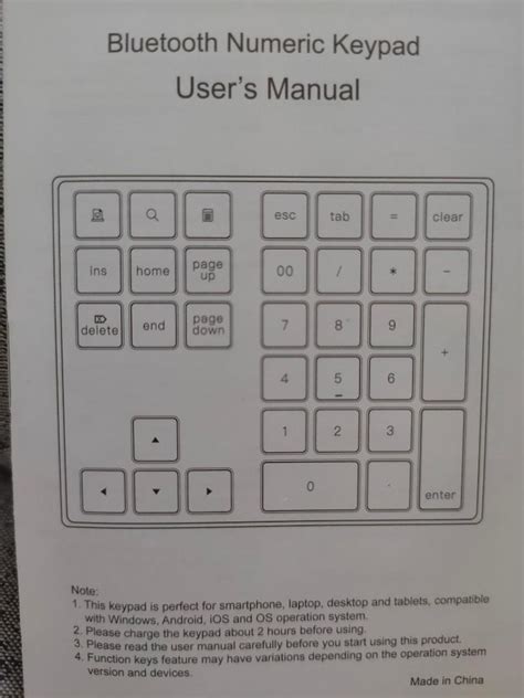 Rare Bluetooth Wireless Numeric Keypad Computers And Tech Parts And Accessories Computer Keyboard